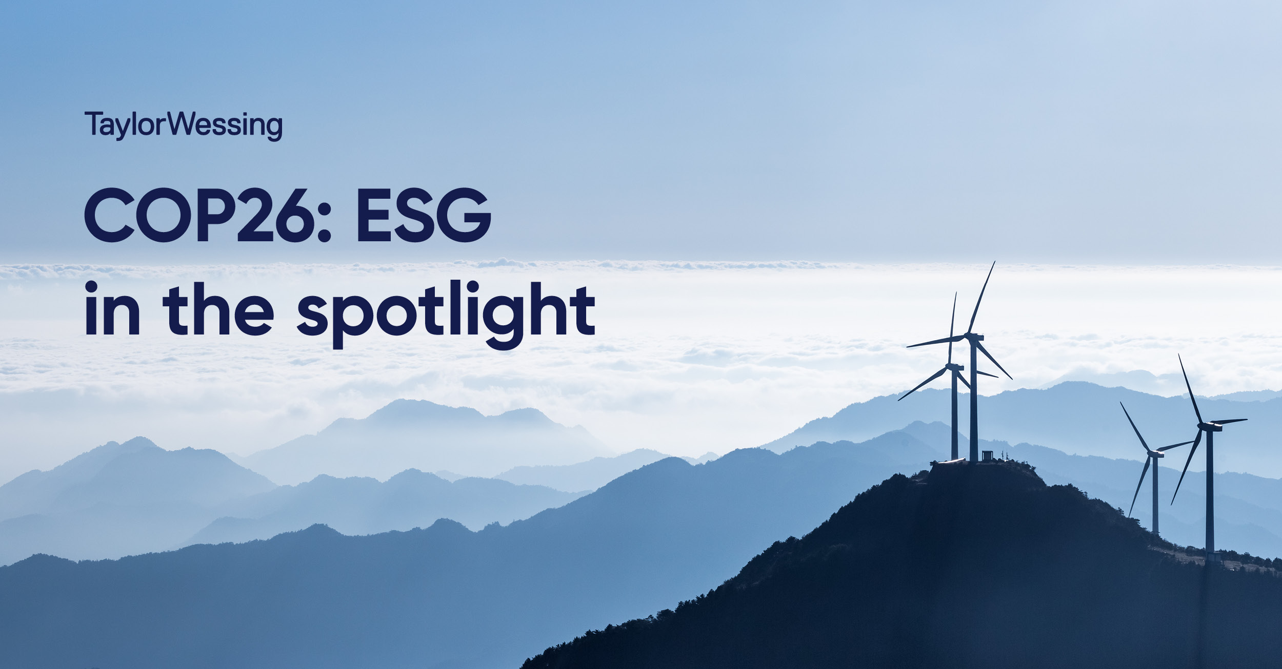 ESG: working together to deliver a safer climate