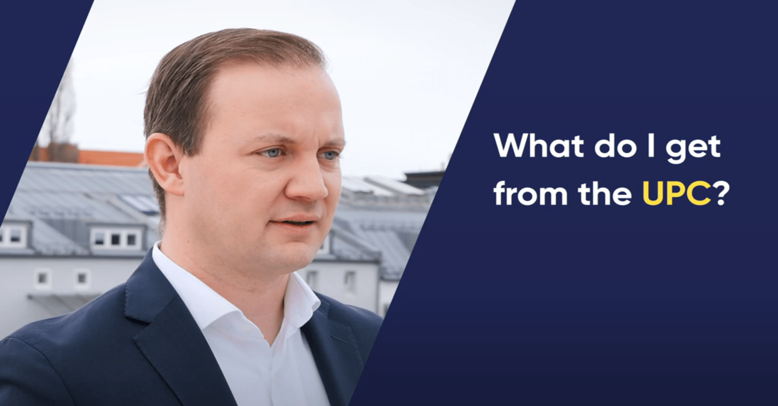 What do I get from the UPC?